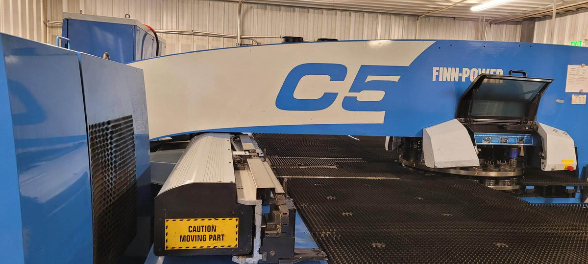 33 Ton Finn-Power C5 Turret Punch, Stock 1399