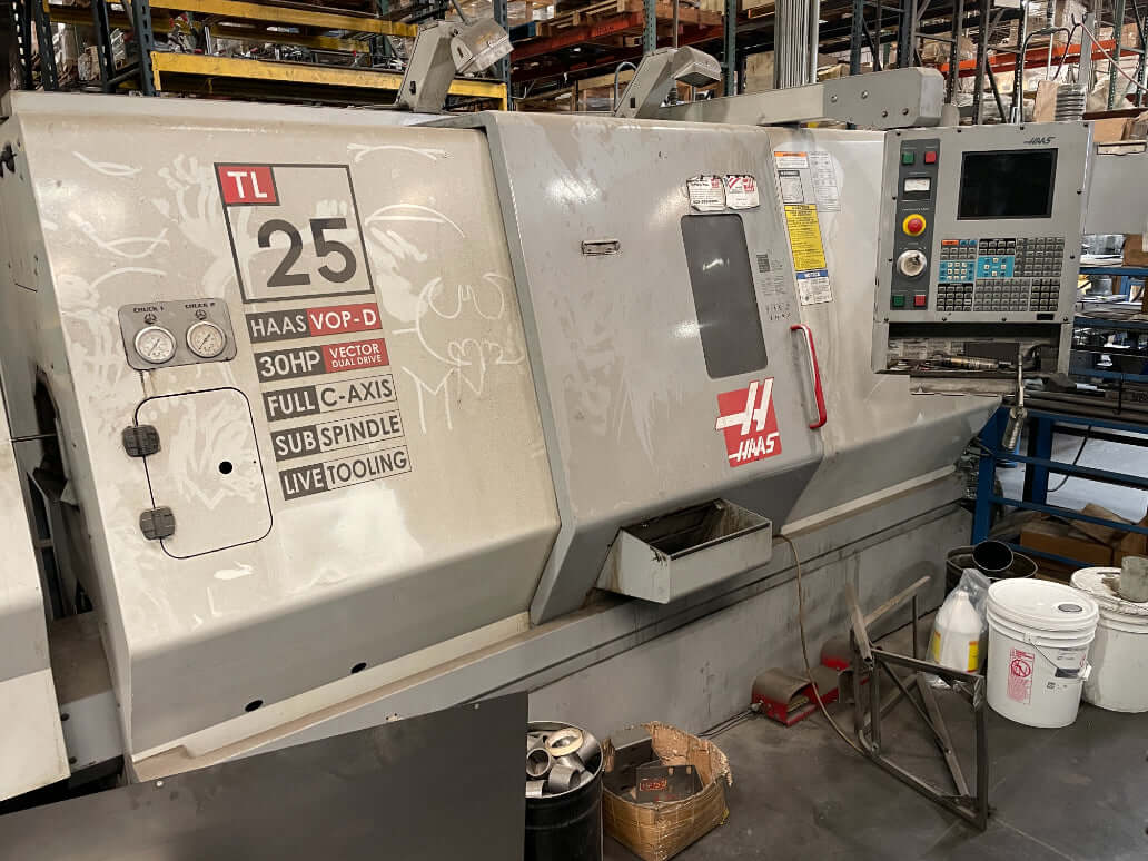 Haas TL-25 CNC Turning Center, Stock 1300