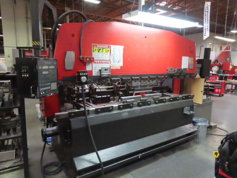 110 Ton Amada RG-100 CNC Press Brake, Stock 1407