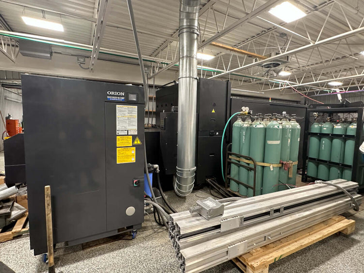 3000 Watt Amada Ensis 3015RI Rotary Index CNC Fiber Laser Cutter, Stoc