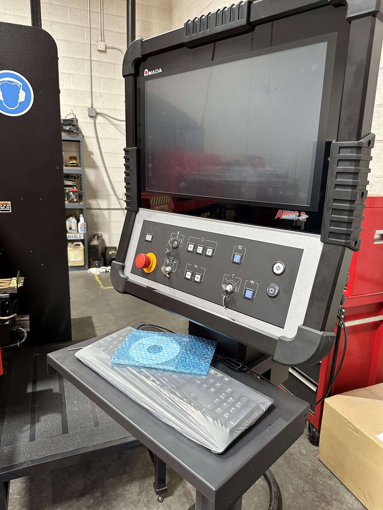 22 Ton Amada AE-255NT Servo Drive Turret Punch, Stock 1373