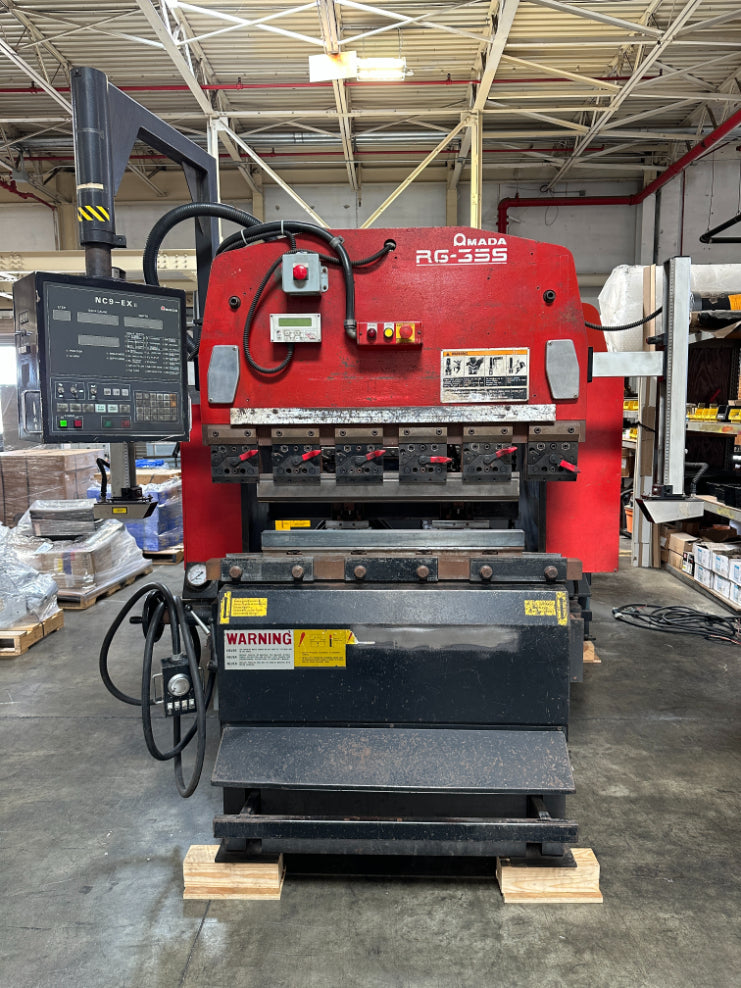38 Ton Amada RG-35S CNC Press Brake, Stock 1449