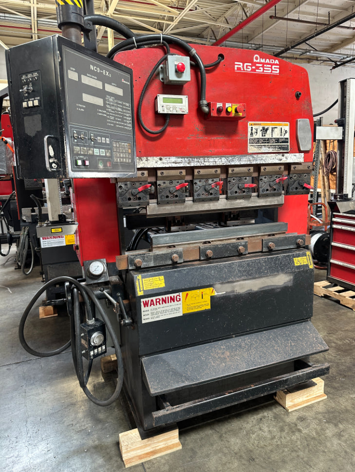 38 Ton Amada RG-35S CNC Press Brake, Stock 1449