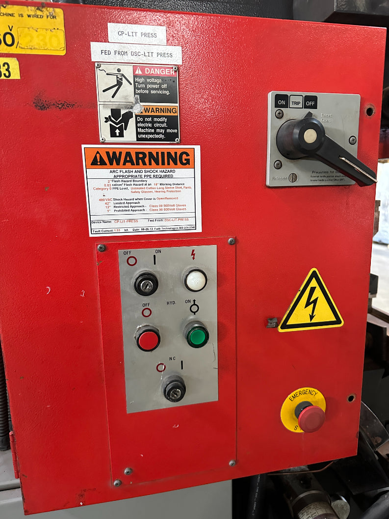 38 Ton Amada RG-35S CNC Press Brake, Stock 1449