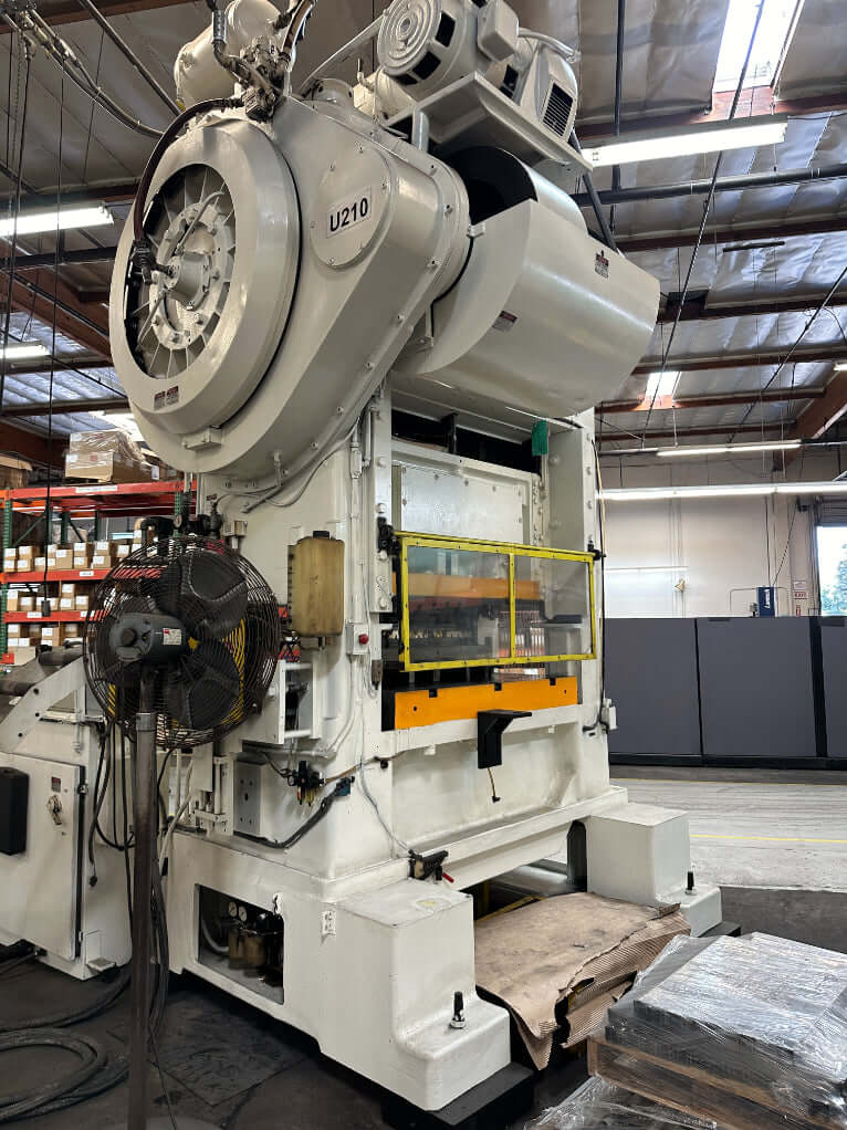 150 Ton Minster P2-150 Straight Side Punch Press, Stock 1488