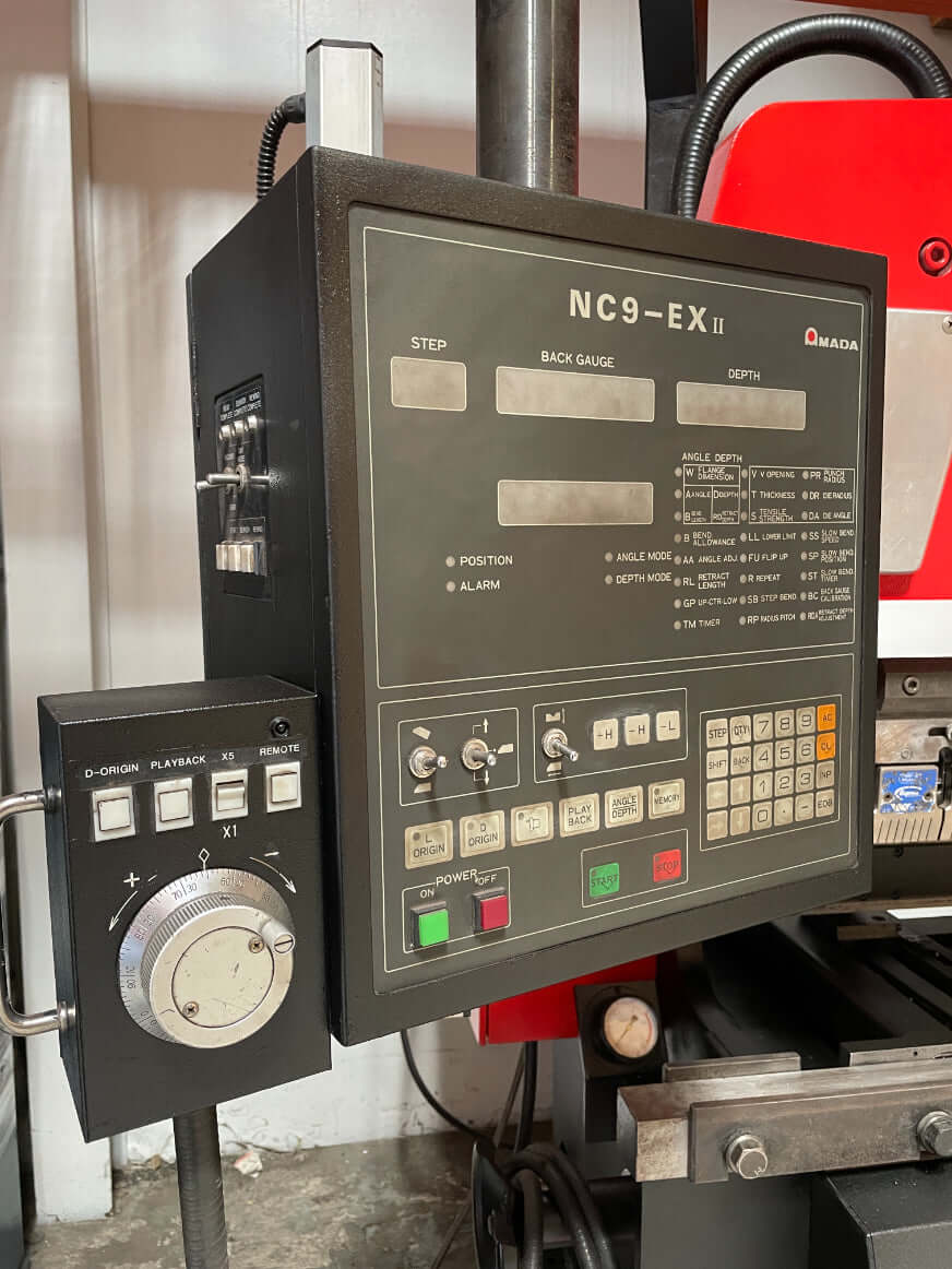 55 Ton Amada RG-50 CNC Press Brake, Stock 1384