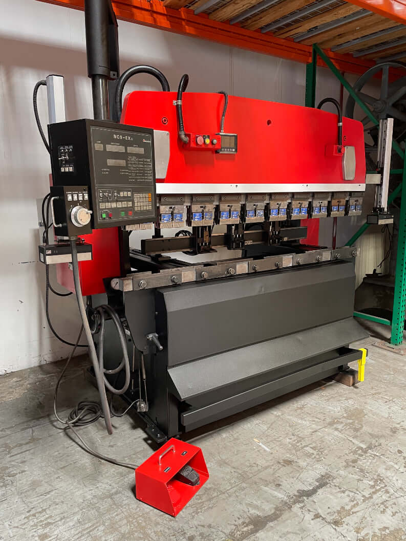55 Ton Amada RG-50 CNC Press Brake, Stock 1384