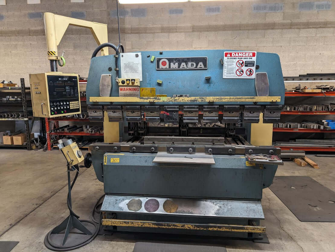 55 Ton Amada RG-50 CNC Press Brake, Stock 1419