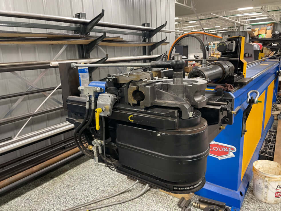 Ercolina Erco Bender CNC 3-Axis 76CNC Mandrel Bender, Stock 1430