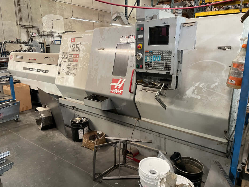Haas TL-25 CNC Turning Center, Stock 1300