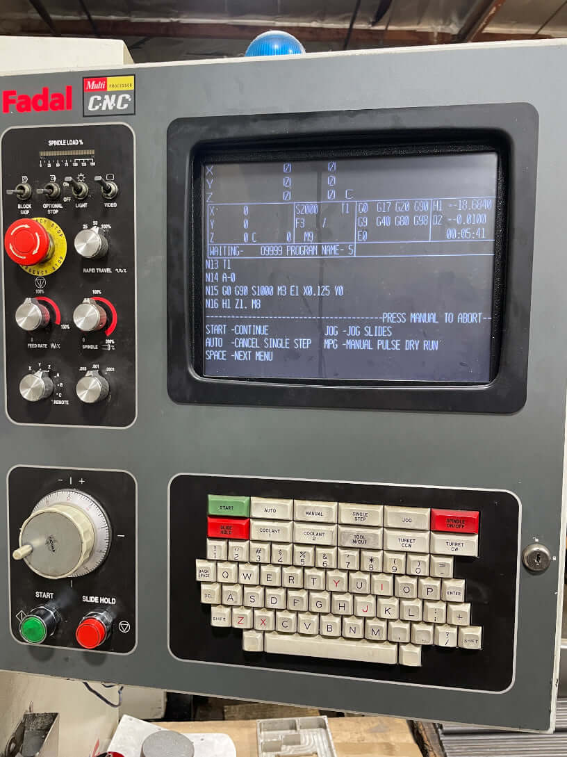 Fadal VMC 4020HT Vertical Machining Center, Stock 1308