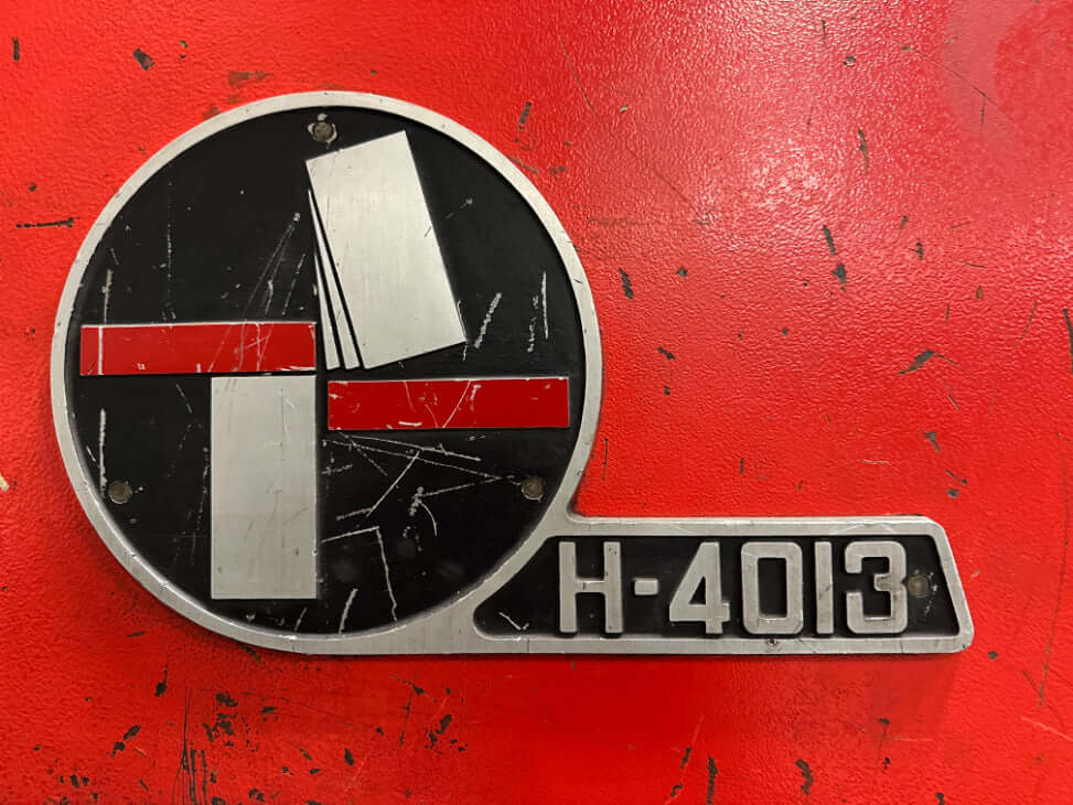 13' x 1/2" Amada H-4013 Hydraulic Shear, Stock 1322