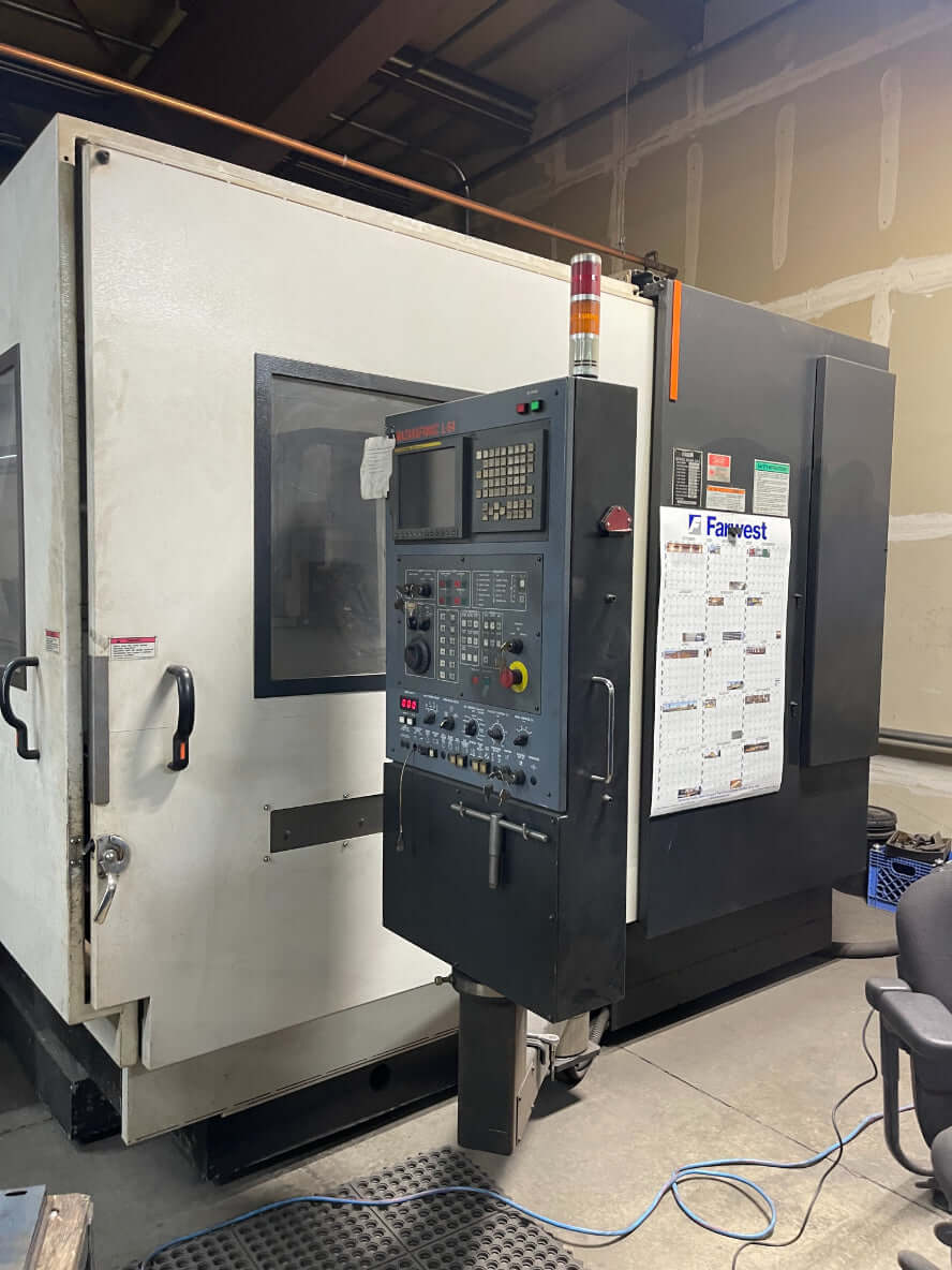 2.5kw Mazak Space Gear U44 CO2 Laser Cutter, Stock 1342