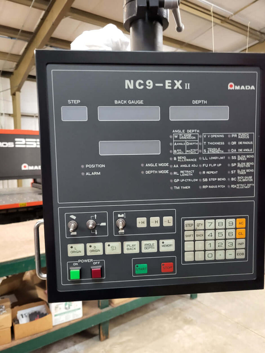 55 Ton Amada RG-50 CNC Press Brake, Stock 1327